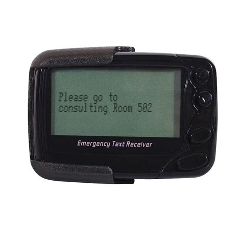 Pocsag Paging System Buzzer Wireless Call System Receiver Text Message Alphanumeric Pager