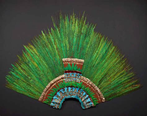 Quetzal Feather Headdress In Vienna