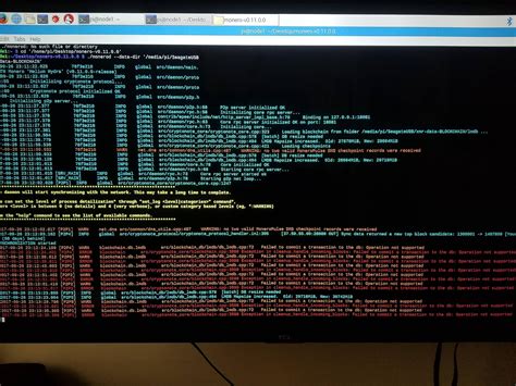 Monerod Error Failed To Commit A Transaction To The Db Operation Not