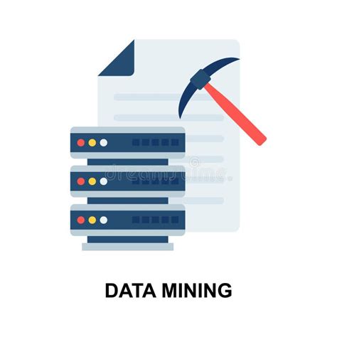 Premium Data Mining Concept Icon Ready To Use And Editable Stock Vector Illustration Of