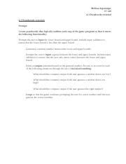 Module Pseudocode Ma Docx Melissa Argotsinger IT Pseudocode Revisited Pseudocode