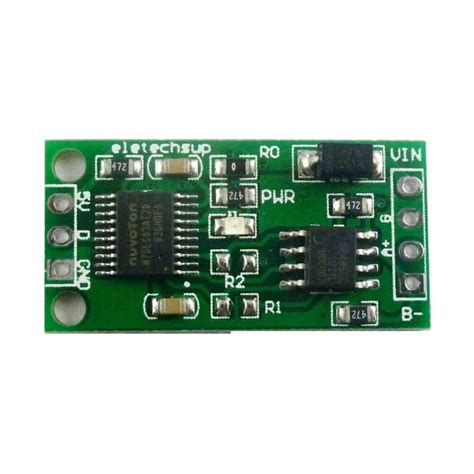 r46ca01 modbus temperature acquisition sensor ds18b20 rs485 serial protocol board 3 7v 5v 6v 9v