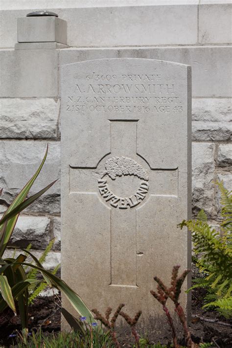 Anthony Arrowsmith New Zealand War Graves Project
