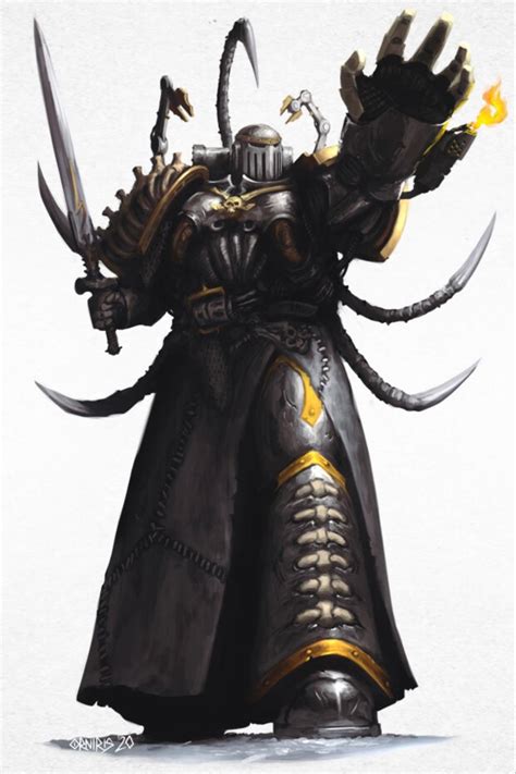 Artstation Horns Of Wrath Varamir Moonsorrow Warhammer 40 000 Fan Art