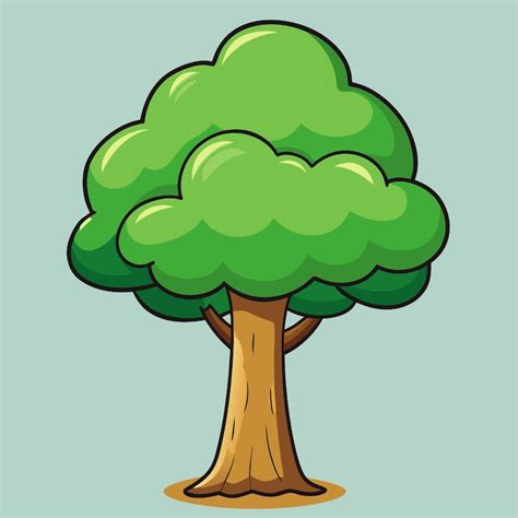 Baum Comic Vektoren Lade Kostenlose Hochwertige Vektoren Von Freepik