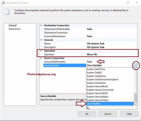 Move Multiple Files Using File System Task In Ssis