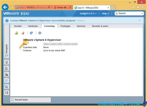Configure And Secure The Vmware Esxi 65 Server With A Valid Ssl Certificate Vmware