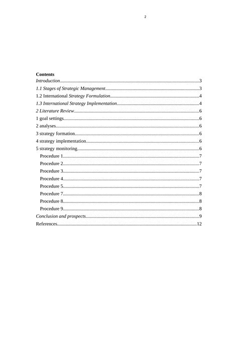 Implementing International Strategic Management Strategies