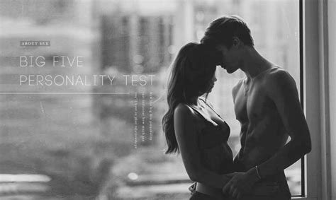 從你的五大人格特質讀出日常的性生活模式 A Day Magazine