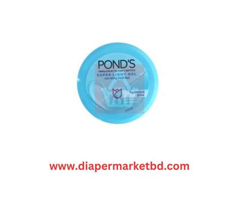Ponds Super Light Gel Hydrated Glow And Vitamin E 50g Diaper Market