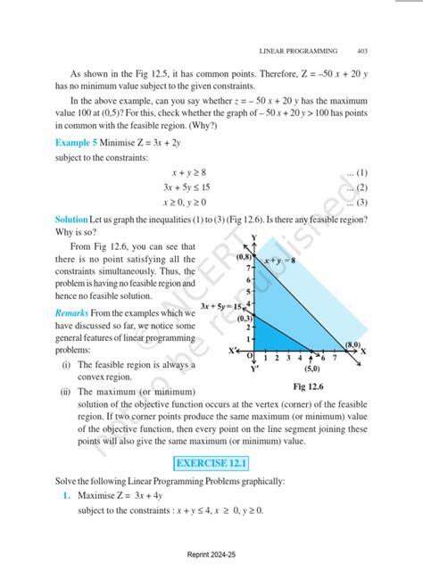 Lemh206 Removed Pdf Linear Programming Mathematical Optimization