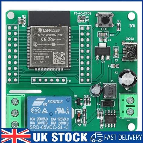 Esp32 Secondary Development Board Useful Esp32 Wifi Bt Ble Relay Module Durable £10 19 Picclick Uk