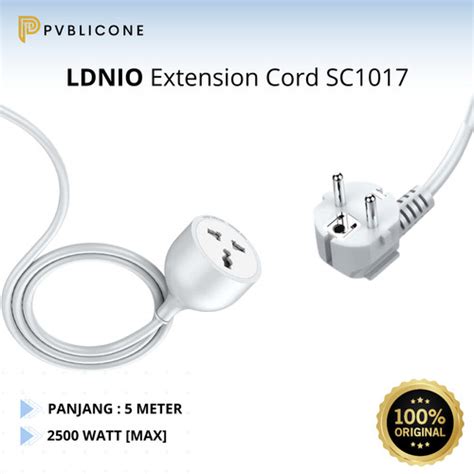 Jual Kabel Ekstensi Extension Cord Ldnio Sc Meter W Original Sc Kota Tangerang
