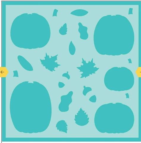 Honeybee Pumpkin Patch Stencil