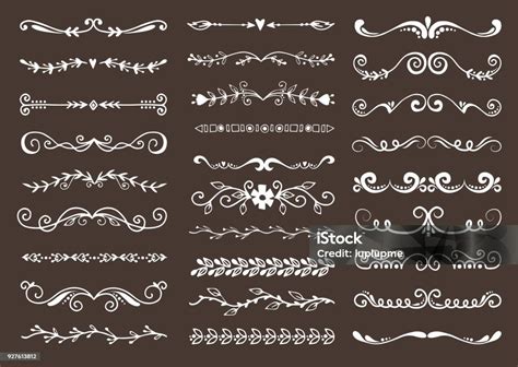 텍스트는 분배기 그런 지 레트로 빈티지 책 디자인 요소 텍스트 구분 기호 장식의 큰 선택을 다양 한 편집 가능한 벡터 휴식도 서