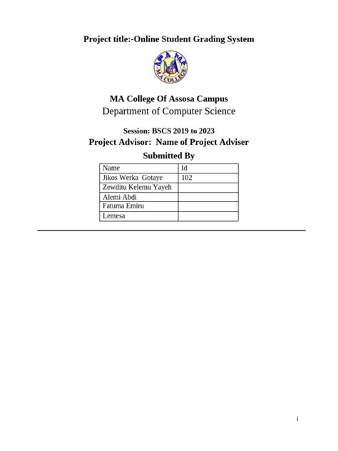 phase 1 final year project template pdf use case system