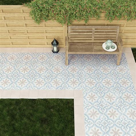 Remor Pattern Tile 20x20cm Porcelain Floor Tile Dune — Uk