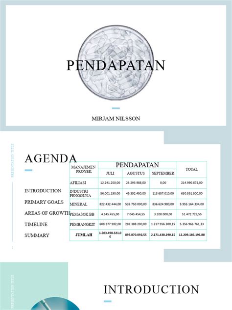 Pendapatan Bulanan Pdf Business Economics Computing