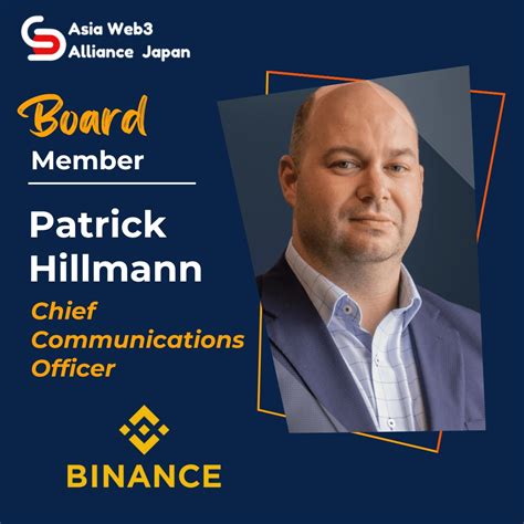 Patrick Hillmann Asia Web3 Alliance Japan