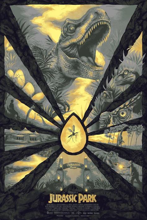 Jurassic Park By Artist Bella Grace Through Vice Press Rjurassicpark