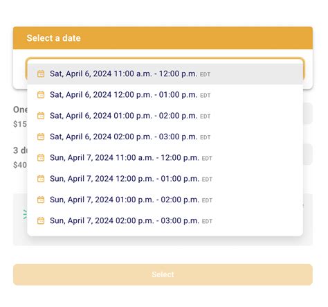 Setting Up An Event With Multiple Dates And Times
