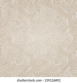 Vector Monochrome Seamless Pattern Curved Lines Stock Vector Royalty Free Shutterstock