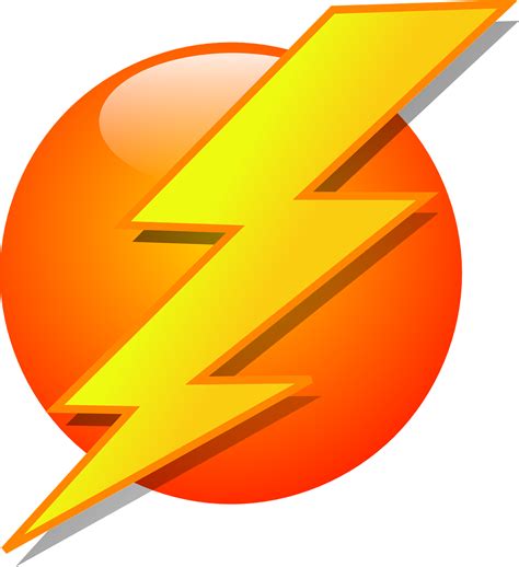 5 多张免费的“lightening”和“闪电”矢量图 Pixabay