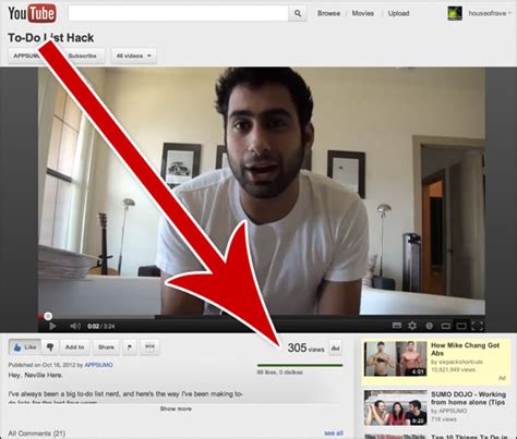 Weird Youtube Video Counts Nevblog