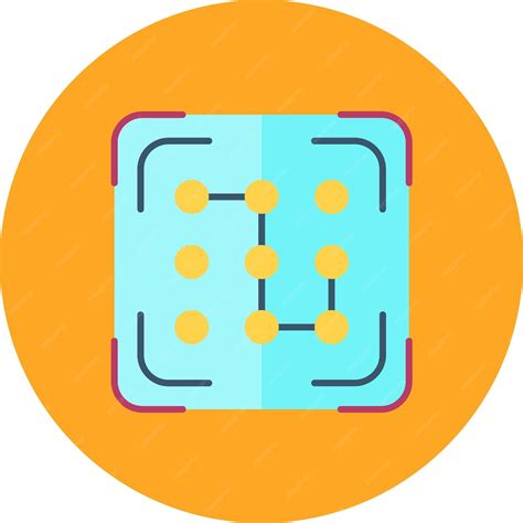 Premium Vector Pattern Recognition Flat Illustration