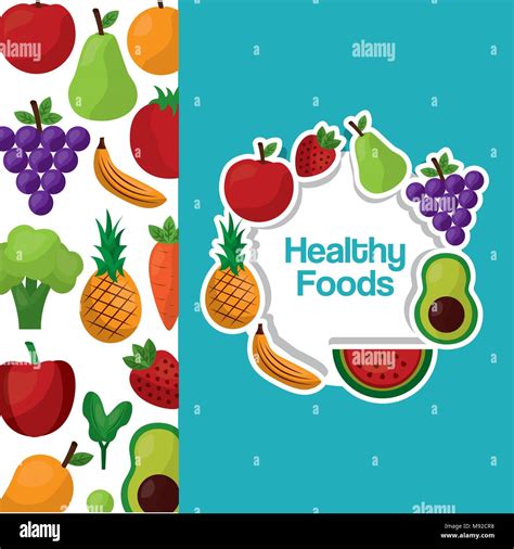 Healthy Foods Lifestyle Stock Vector Image And Art Alamy