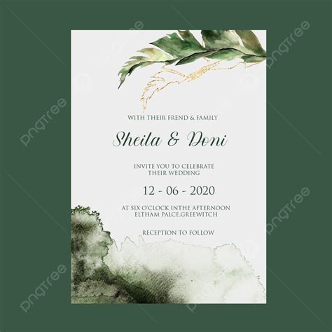 Invitation Wedding Card Simple Design At Valerie Koon Blog