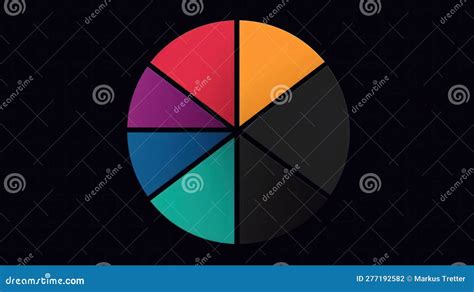 A Pie Chart Icon Representing The Graphical Representation Of Data Percentages Created With