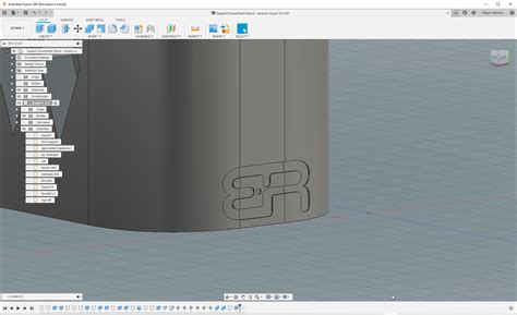 solved logo project on curved surface autodesk community