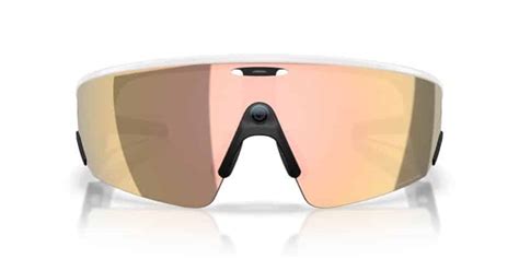 Oakley Meta Vanguard Matt White Prizm Rose Gold John Knoops