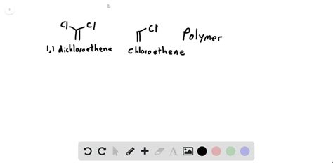 Solved Copolymers Are Made From Two Different Monomers For Example Some Plastic Food Wrap Is