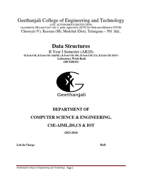 Ds Workbook Pdf Queue Abstract Data Type Applied Mathematics