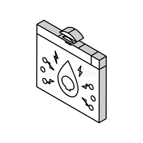 Teardrop Attack Isometric Icon Vector Illustration Stock Vector Illustration Of Item Malware