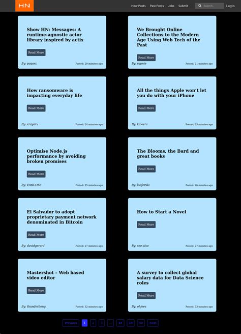 Github Abhijith365hacker News Clone