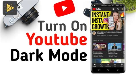 How To Turn On Enable Dark Mode Theme In Youtube 2020 Youtube
