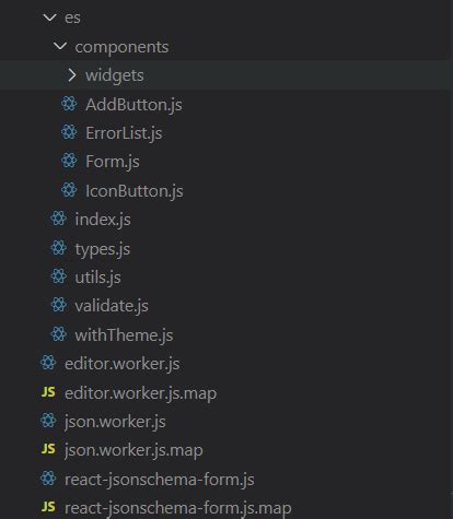 Missing Files In Newest Package Issue Rjsf Team React Jsonschema Form GitHub