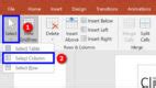 Add Or Delete Table Rows And Columns In Powerpoint