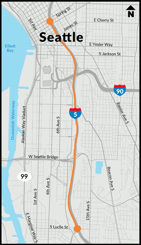 Shoreline Area News I 5 Express Lanes Closed This Weekend In Downtown Seattle