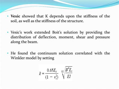 Ppt Analysis Of Structure Supported By Elastic Foundation Powerpoint Presentation Id2394352