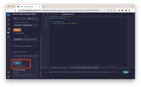 How To Create A Hello World Smart Contract With Solidity Quicknode Guides