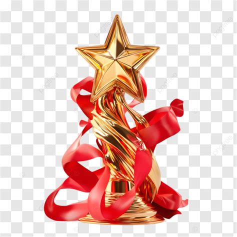 빨간 새틴 리본이있는 수상 경력에 빛나는 황금 스타 별 금 리본 Png 일러스트 및 이미지 에 대한 무료 다운로드 Pngtree