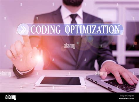 Writing Note Showing Coding Optimization Business Concept For Method