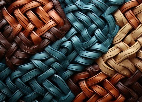 Premium Ai Image Rope Texture