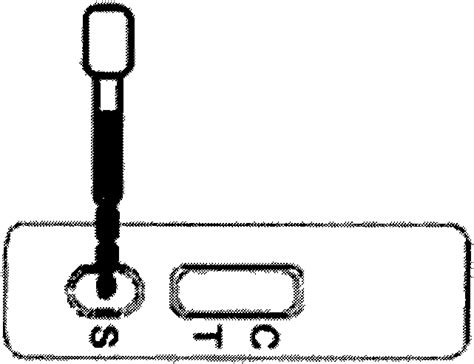 Test Paper For Rapidly Detecting Immunochromatography Of Cadmium Ion