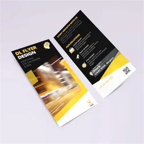 Custom Dl Flyer And Leaflet Printing Services London Exact Print