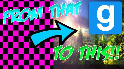 how to fix missing textures and errors in garry s mod gmod youtube